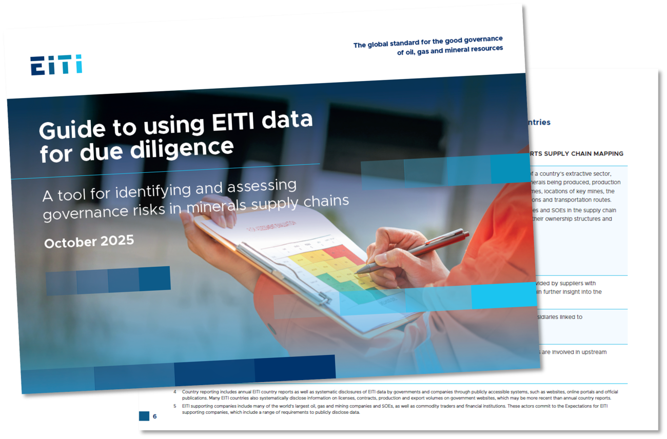 Data for due diligence: How EITI supports responsible and resilient mineral supply chains | EITI
